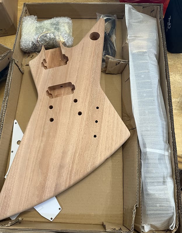 Bad Cat DIY 6 string electric guitar building kit | Reverb