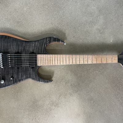 Bridge Builder Guitars Oxcart 7-string (Black Machine and | Reverb