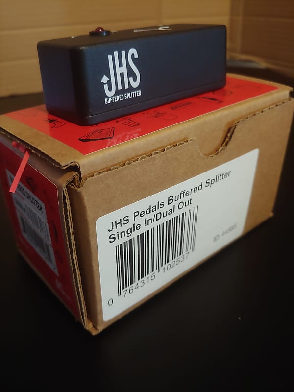 JHS Buffered Splitter pedal Black | Reverb