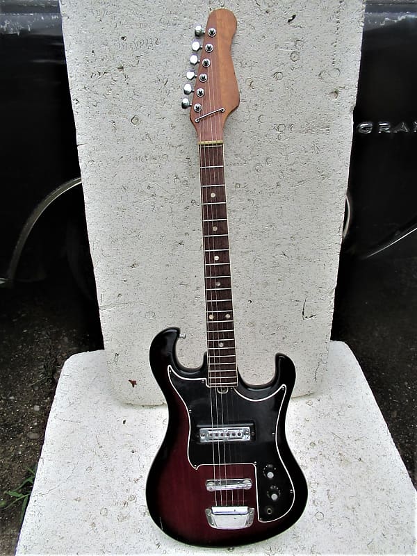 Kimberley Guitar, 1960's, Japan, Cherryburst, Nice Model | Reverb UK