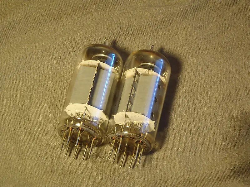 2 x Bogen 7868 Tubes by Sylvania USA, Testing Strong --122% | Reverb