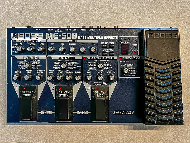 Boss ME-50B | Reverb