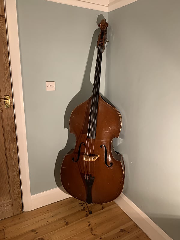 Czech 1950’s solid 3/4 upright bass | Reverb UK