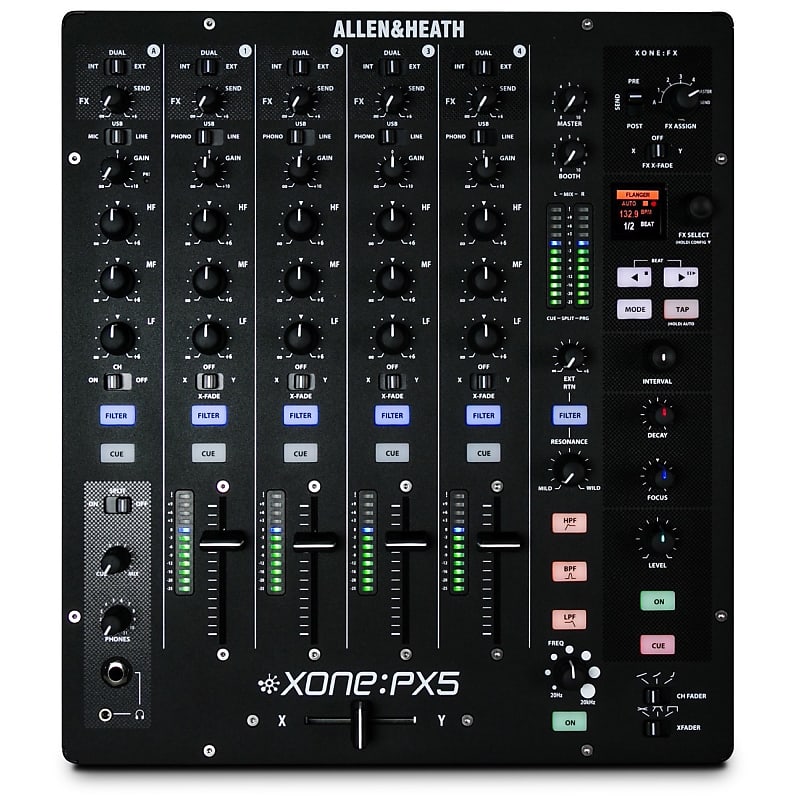 Allen & Heath XONE:PX5 4+1 Channel DJ Mixer | Reverb