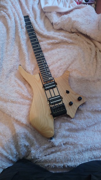 Grote Headless guitar 2018 Natural Wood | Reverb