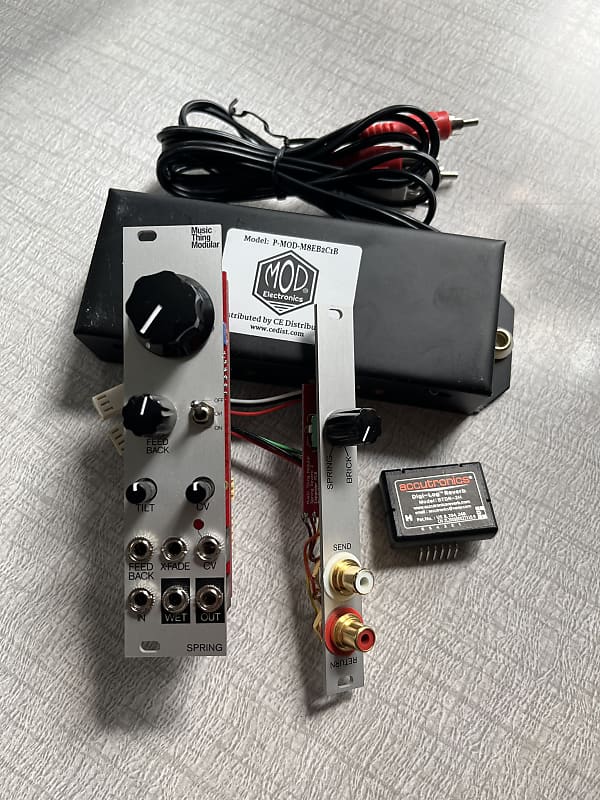Music Thing Modular Spring Reverb V2 w/ tank, brick & | Reverb