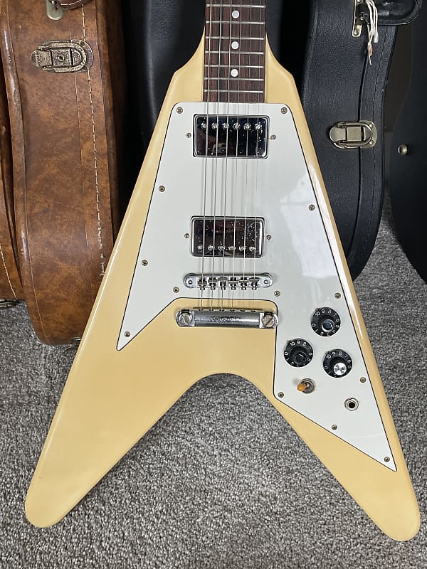 1984 Tokai TFV-50 White Flying V | Reverb