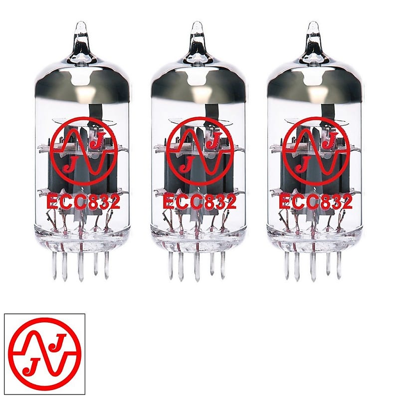 Gain Matched Trio (3) JJ 12DW7 / ECC832 / 7247 Vacuum Tubes - | Reverb
