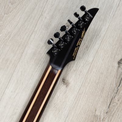 Legator Ninja N6FX Multi-Scale Guitar, Palemoon Ebony | Reverb