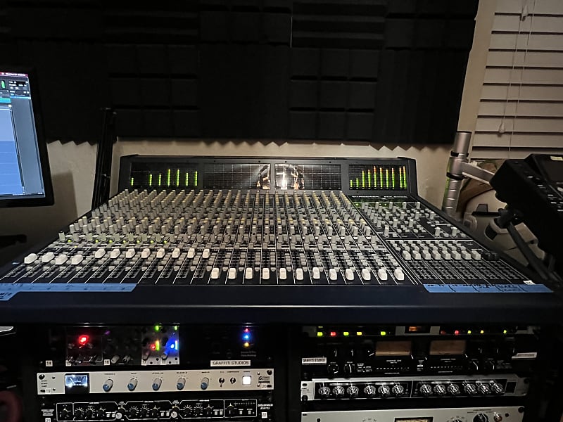 Behringer Eurodesk MX 9000 48/24 Channel Dual Input 8 Bus | Reverb