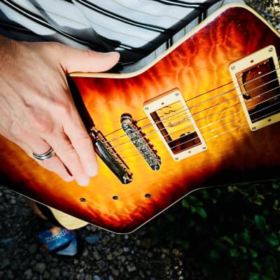 Samick Rockwell 2012 - Heritage Cherry Burst husk rare one | Reverb