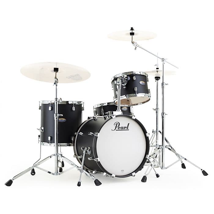 Pearl Decade Maple 18" 4pz Hardware satin slate black | Reverb