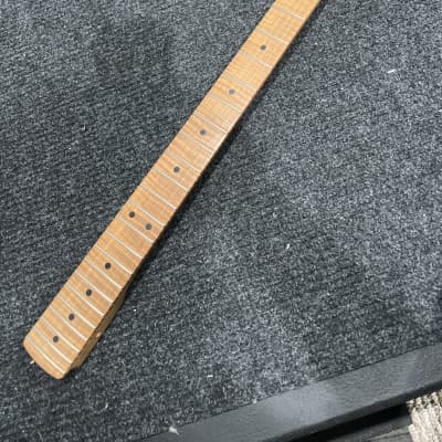 Warmoth Neck Roasted AAAAA Flame Maple | Reverb