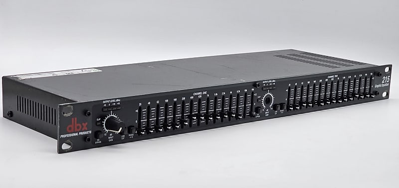DBX 215 Dual Channel 15-Band Graphic Equalizer. | Reverb Deutschland