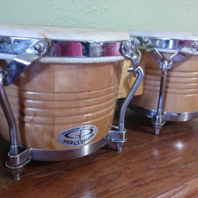 GP Percussion Bongos B2 Pro Series Tunable Mini Bongos 6/7" | Reverb
