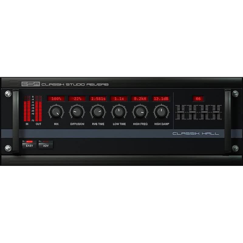 IK Multimedia CSR Hall Reverb Processor Software Plug-In | Reverb