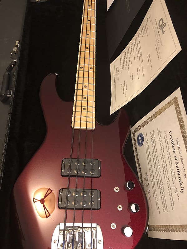 G&L L-2000 2016 Ruby Red Metallic Bass | Reverb