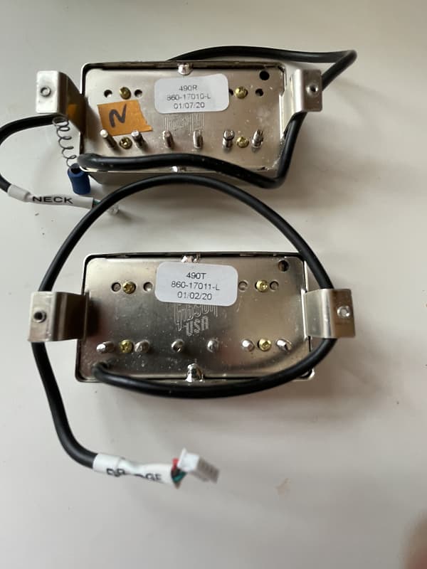 Gibson 490R and 490T pickups WITH Extras | Reverb