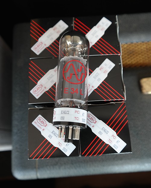 Ruby EL34CZ Tesla/JJ Matched Pair JJ EL34 | Reverb