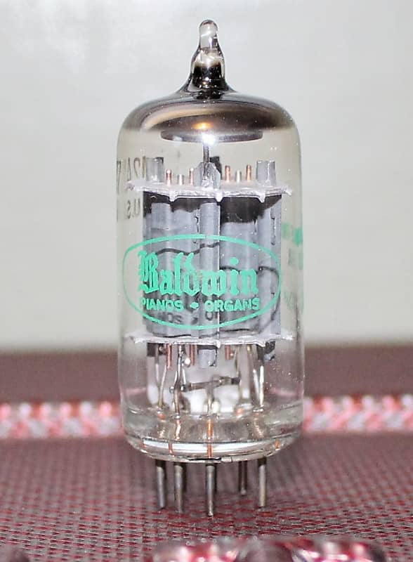 SYLVANIA 12AX7 ECC83 TIGHT BALANCE LONG PLATE COPR GRID POST | Reverb