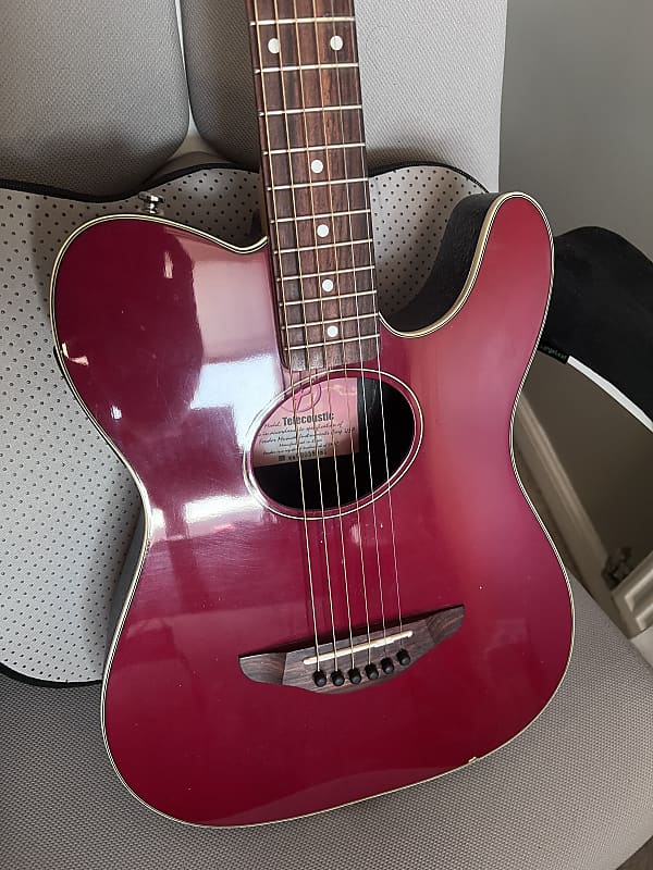 Fender Telecoustic 2000 - Korean - Wine Red / Midnight | Reverb UK