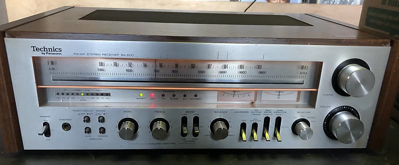Technics SA-600 Vintage Stereo Receiver 1978 Silverface | Reverb UK