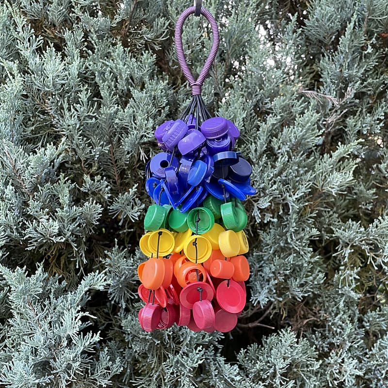 Upcycled Percussion - Extra Large Plastic Bottle Cap & Poker | Reverb