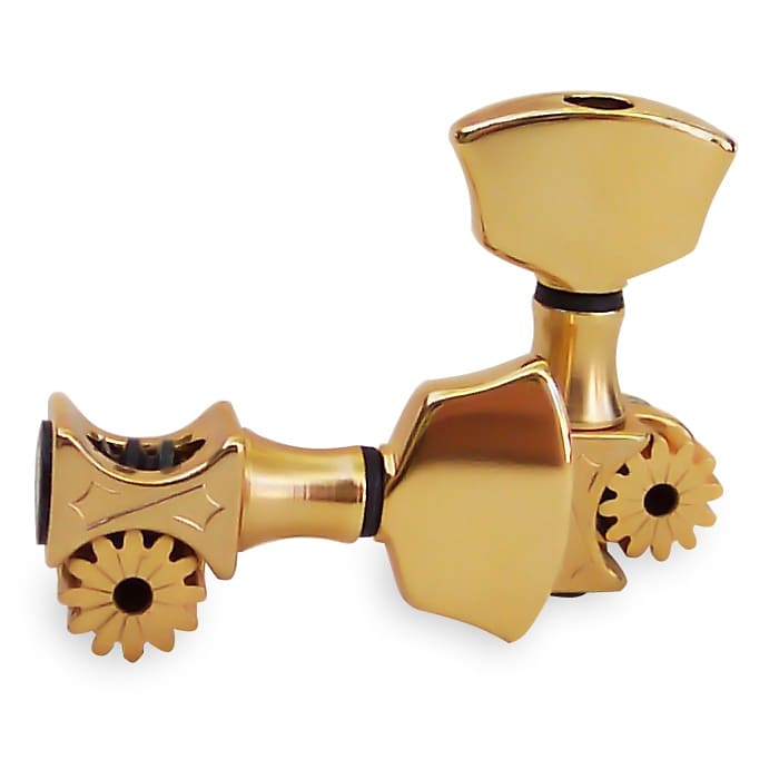 Sperzel Sound Lock Tuners, 3x3 Gold Plated | Reverb