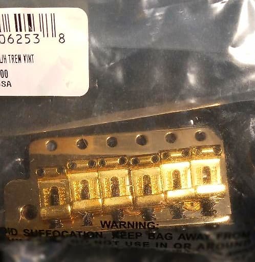 Fender American Vintage SRV Strat Left-Handed Tremolo Bridge | Reverb