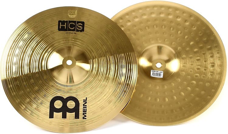 Meinl Cymbals 13-inch HCS Hi-hat Cymbals | Reverb