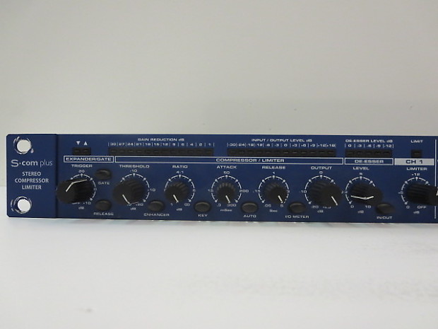 Samson S-Com Plus Stereo Compressor Limiter | Reverb
