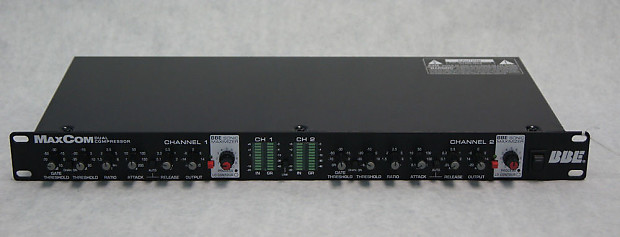 BBE Maxcom Dual Compressor Gate Limiter with Sonic Maximizer | Reverb