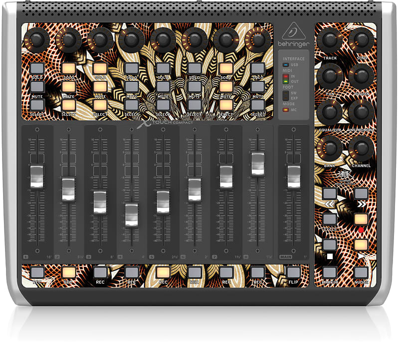 Midi Control Surface Skin Overlay Behringer X-Control | Reverb España