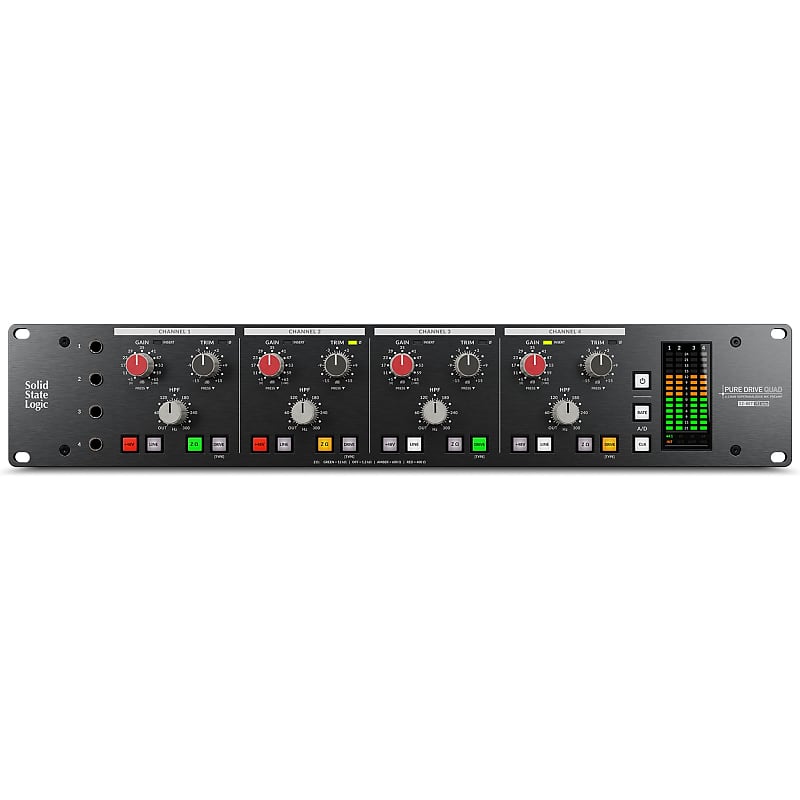 SSL Solid State Logic PureDrive Quad Four-Channel | Reverb
