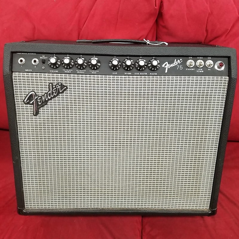 Fender 75 2-Channel 75-Watt 1x12" Guitar Combo 1980 - 1982 | Reverb