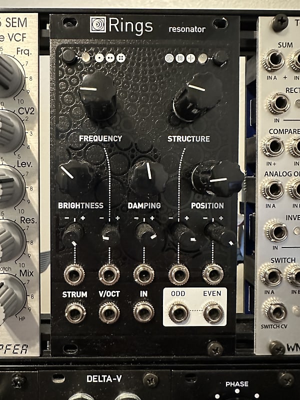 Mutable Instruments Rings Clone by Momo Modular | Reverb