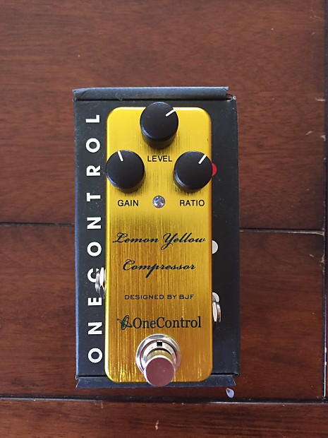 One Control Lemon Yellow Compressor 2016 Yellow | Reverb