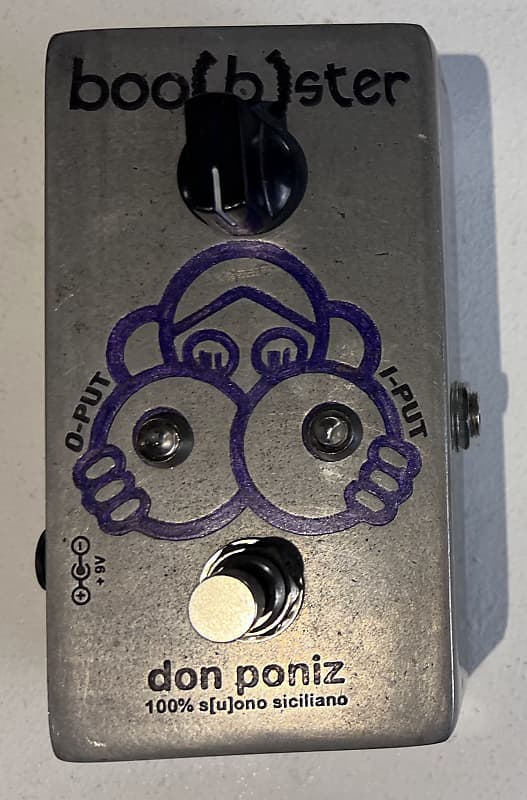 don poniz boo(b)ster Clean Booster Pedal | Reverb