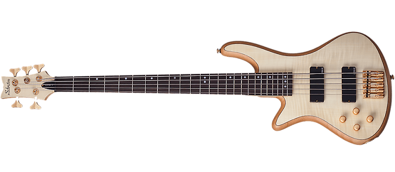 Schecter Stiletto Custom-5 Left-Handed Electric Bass Gloss | Reverb