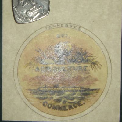 Brian May Inspired 1951 Sixpence Coin Plectrum. | Reverb