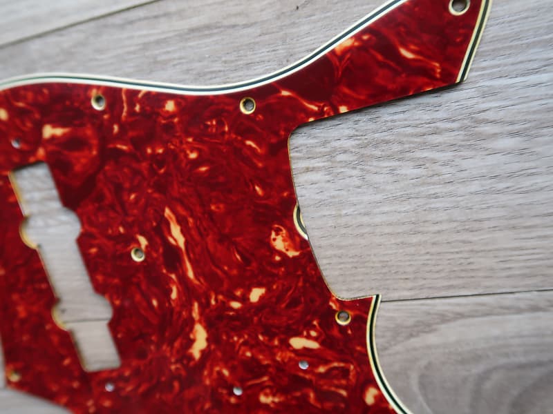 62 Fender Jazz Celluloid / Nitrate Beautiful Vintage relic | Reverb