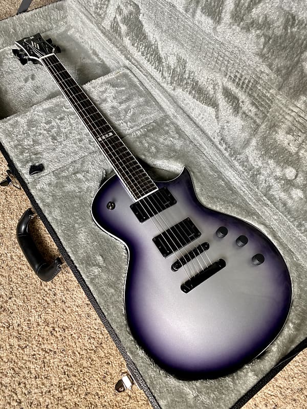 ESP E-II Eclipse Purple Silverburst, only 10 made! Fishman | Reverb