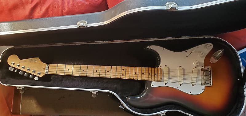 Fender Standard Stratocaster 1980's - Sunburst | Reverb
