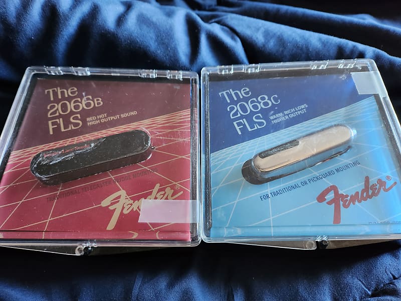 Fender Lace Sensor Telecaster Pickup Set 1990s Red Blue | Reverb