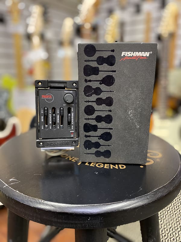 Fishman Prefix Onboard Slider Preamp System | Reverb