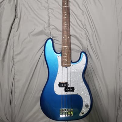 Mark Hoppus P Bass 2020 - Lake Placid Blue built by Allan | Reverb
