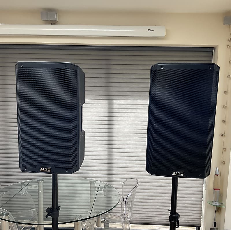 Set of 2 Alto Professional TS312 speakers plus 2 black | Reverb UK