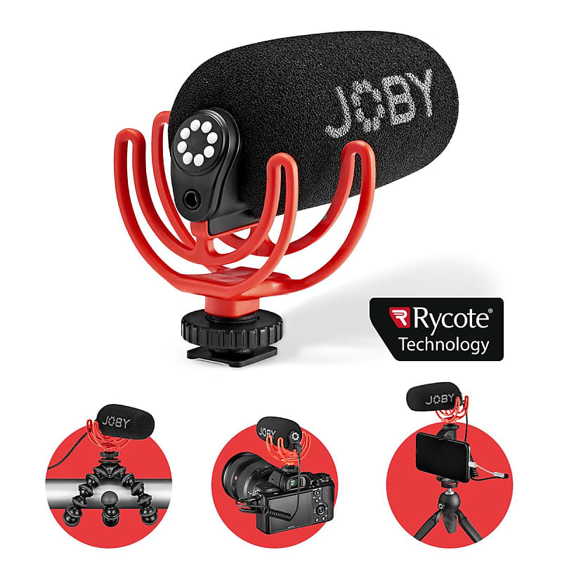 JOBY Wavo Super Cardioid Portable On-Camera Microphone, | Reverb