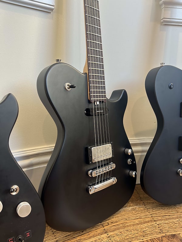 Manson Guitars MA-2 EVO S 2015 - Satin Matte Black | Reverb
