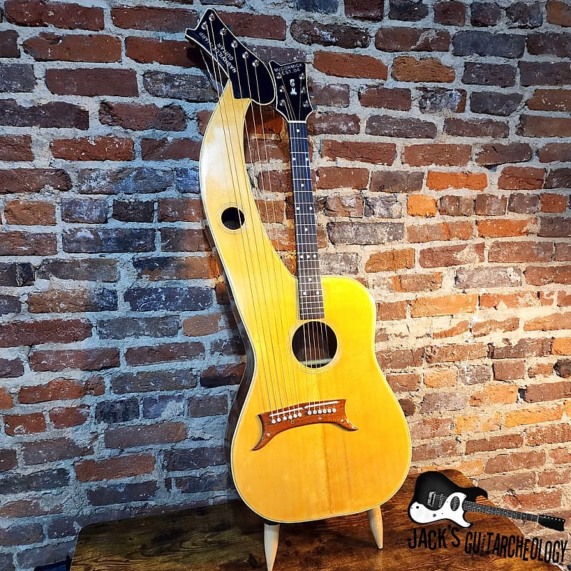 McCormick Guitars Acoustic 12 String Harp Guitar w/ GB (2000s | Reverb